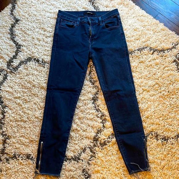 J Brand | Jeans | Jbrand Skinny Jean With Zipper At Ankle | Poshmark
